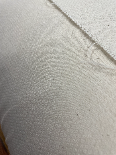 100% Organic Unbleached, Natural Cotton Birdseye Fabric, 45" wide ...